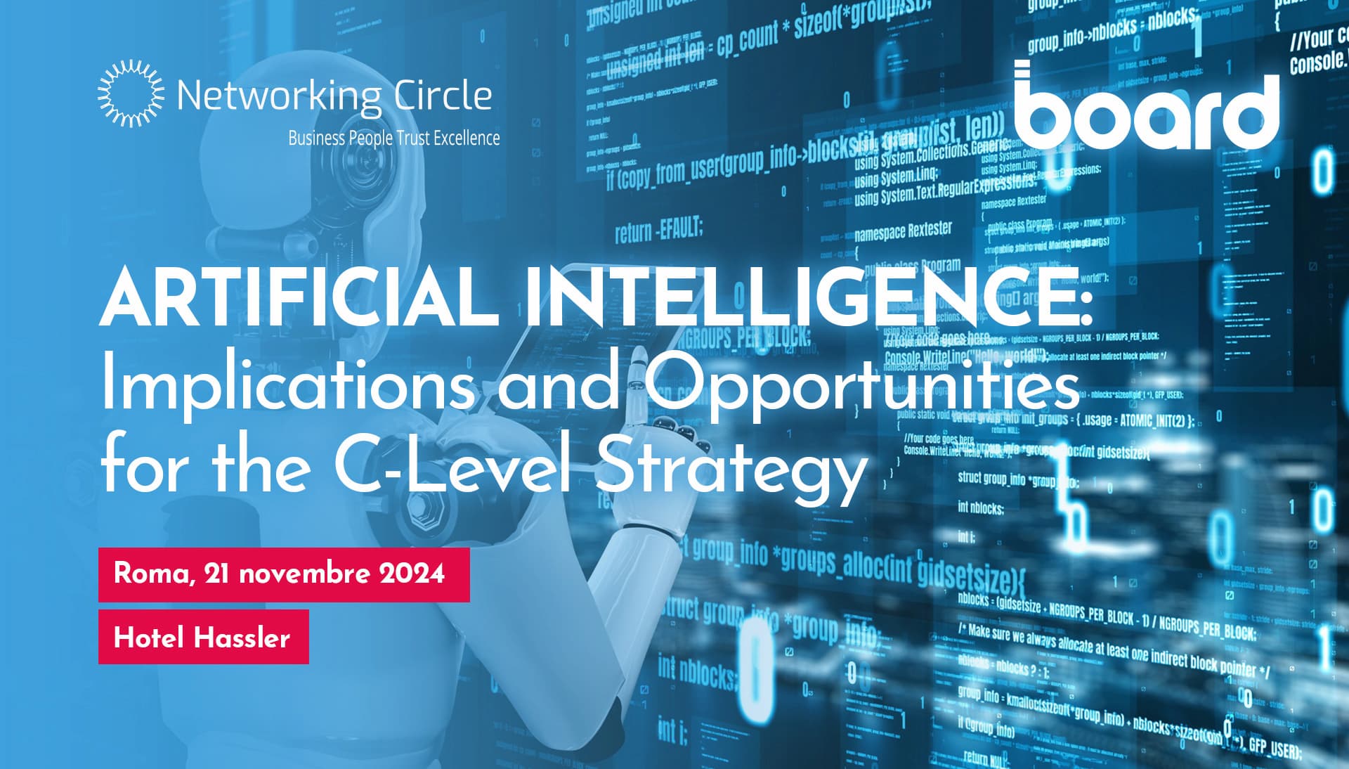 AI EXECUTIVE ROUNDTABLE - Networking Circle